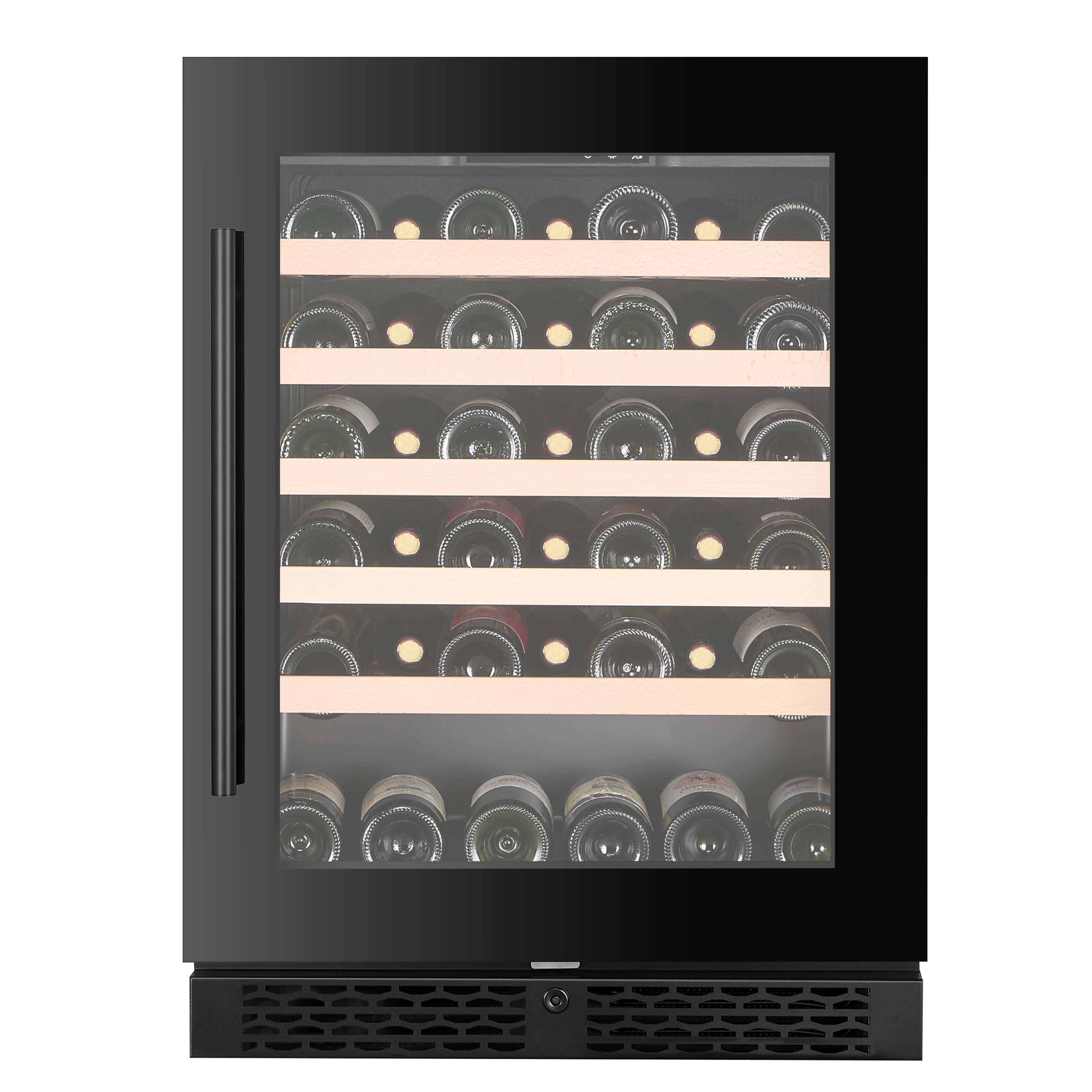 WINE CELLA - 46 bottle wine fridge - W46S-BLACK – CELLA - Wine and Beverage